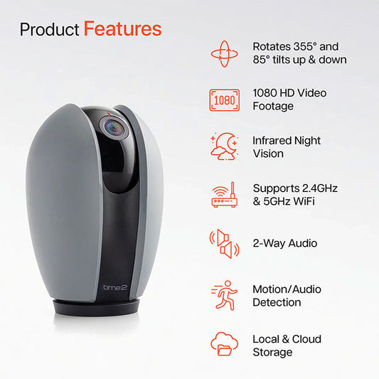 Indoor Security Cameras & CCTV Systems – Time2 Technology UK